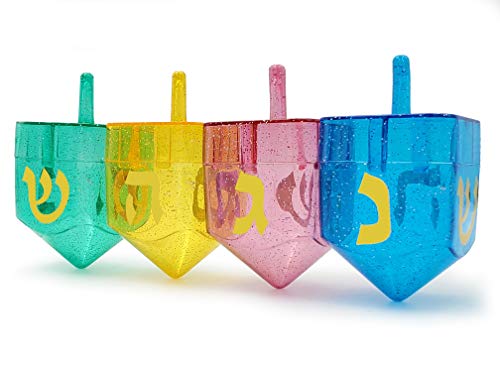Hanukkah Fillable Dreidels, Assorted Colors – The Dreidel Company