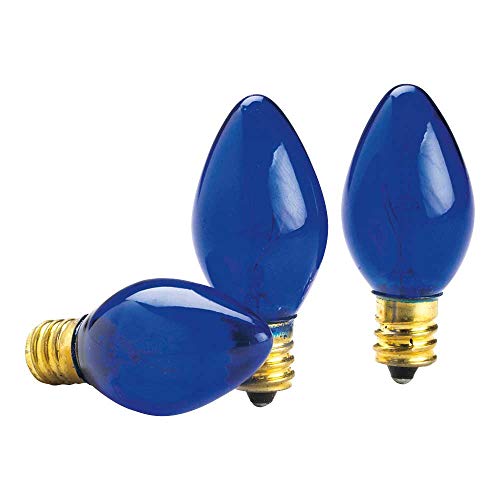 Blue Electric Menorah Bulbs, Box of 9 – The Dreidel Company