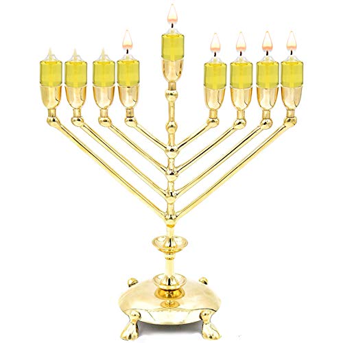 Ner Light Chanukah Oil Ready to Use, Pre-Filled Nerlite Oil Cups – The ...