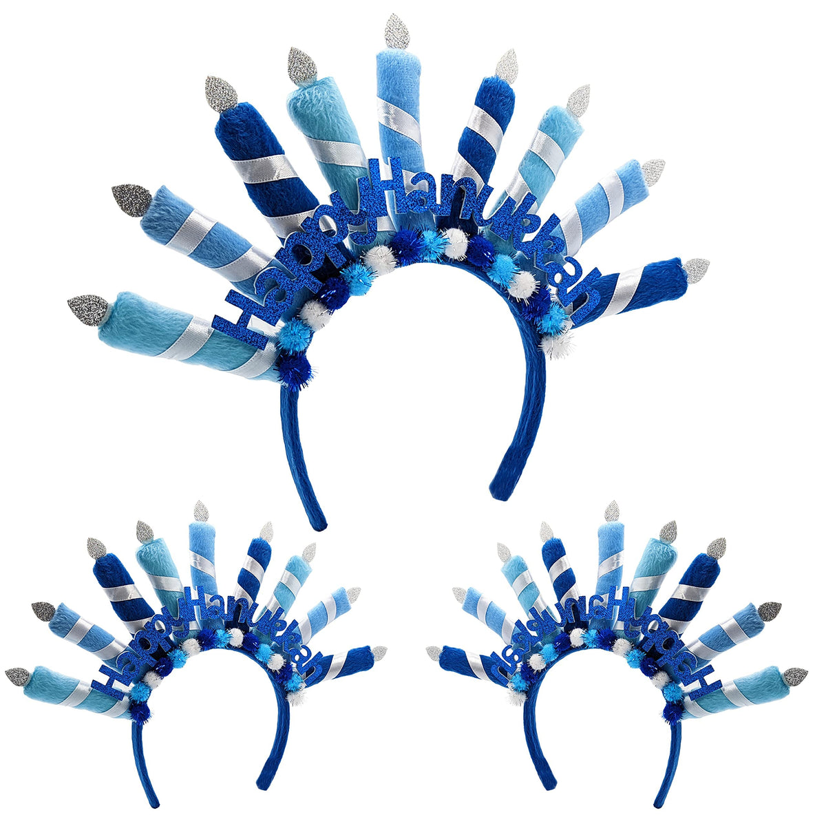 Menorah Headbands, Personal Decorations for the Festival of Lights ...