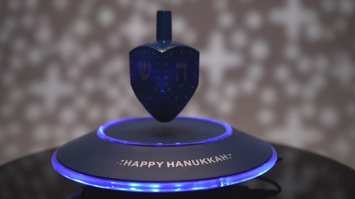 Hanukkah Floating Levitating Dreidel on Disc, Chanukkah Decorations ...